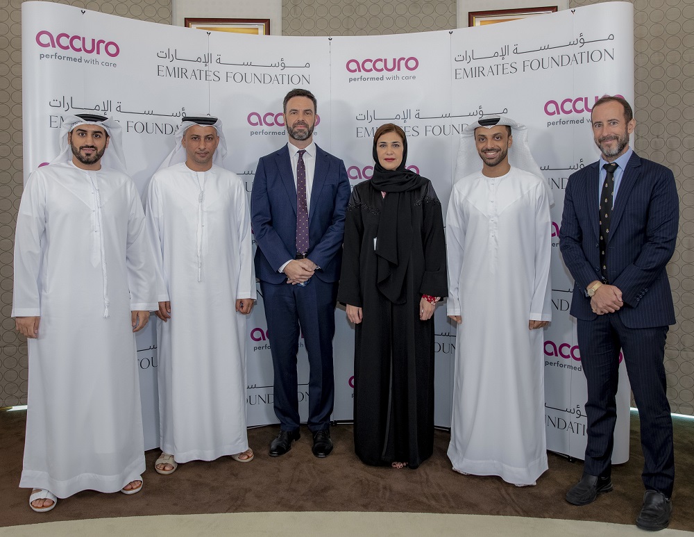 Emirates Foundation signs MoU with Dubai’s Accuro in support of Ne’ma ...